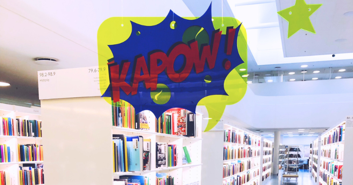 Tegneserier Og Graphic Novels Gentofte Bibliotekerne